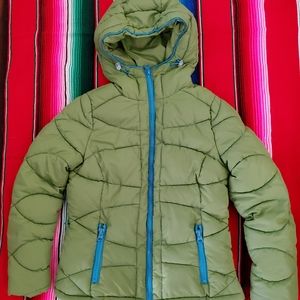 a.n.a | Jackets & Coats | Vintage Ana Hoodie Puffer Jacket | Poshmark